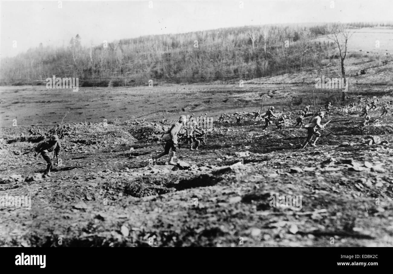 Western Front, Germany - France, 1916 Stock Photo - Alamy