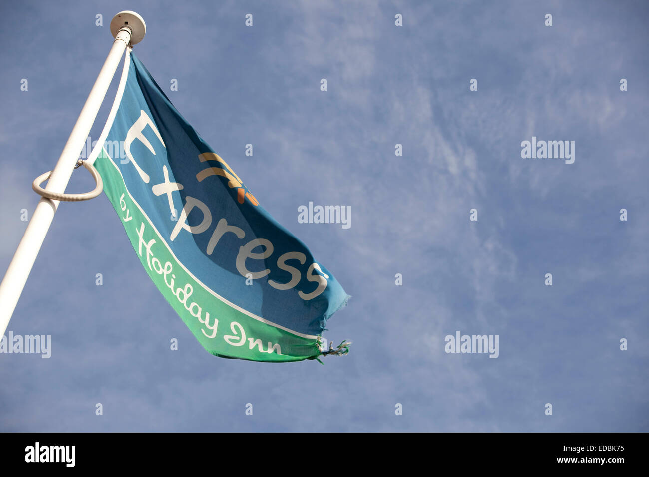 A Holiday Inn Express flag Stock Photo - Alamy