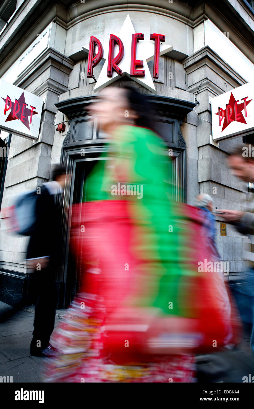 Pret a manger food store hi-res stock photography and images - Alamy