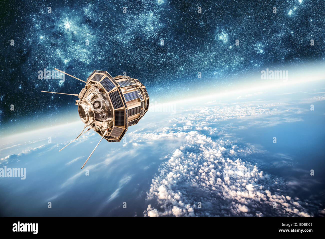 Real Satellite In Space Hd