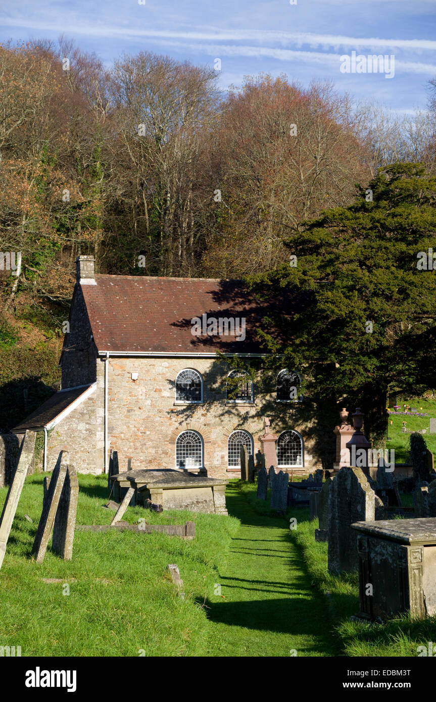 The Old School House now Margam Stones Museum from the graveyard of ...