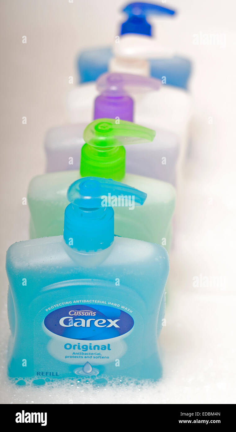 Illustrative image of PZ Cussons Carex Hand Soap Stock Photo - Alamy