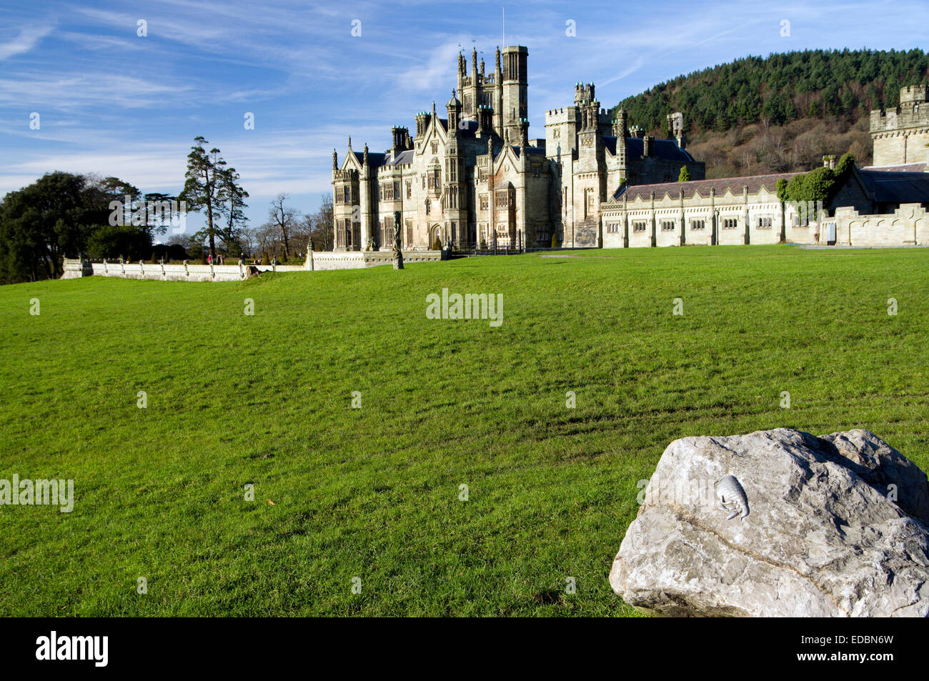 Margam Manor, Victorian Manor House, Port Talbot, South Wales Stock ...