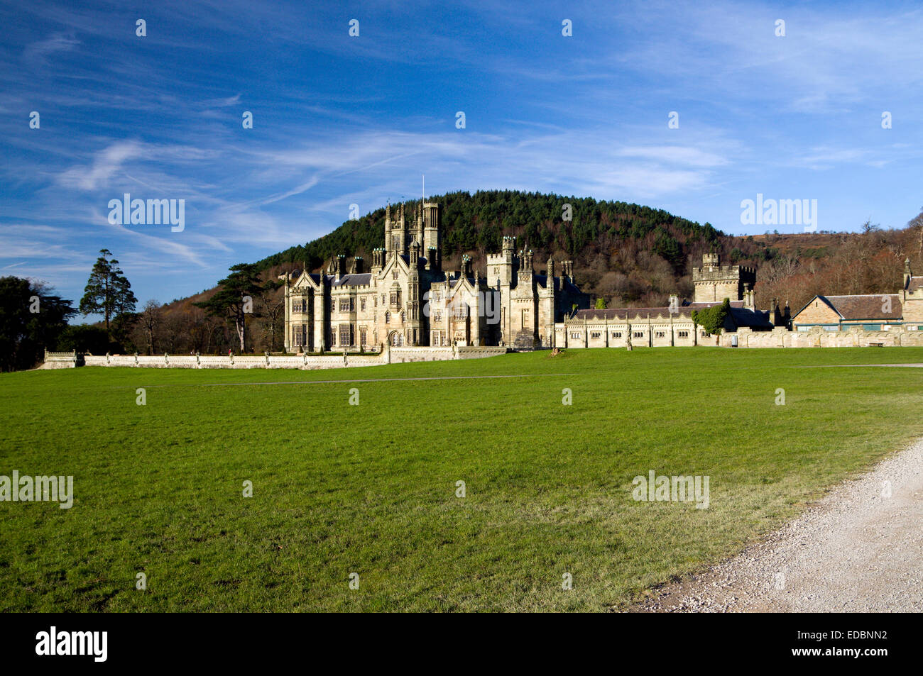 Margam Manor, Victorian Manor House, Port Talbot, South Wales Stock ...