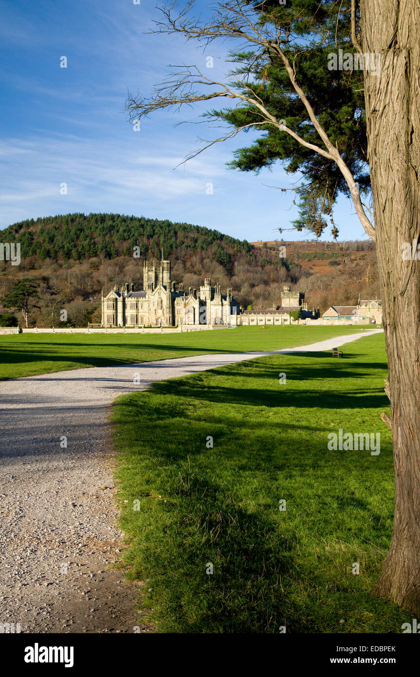 Margam Manor, Victorian Manor House, Port Talbot, South Wales Stock ...