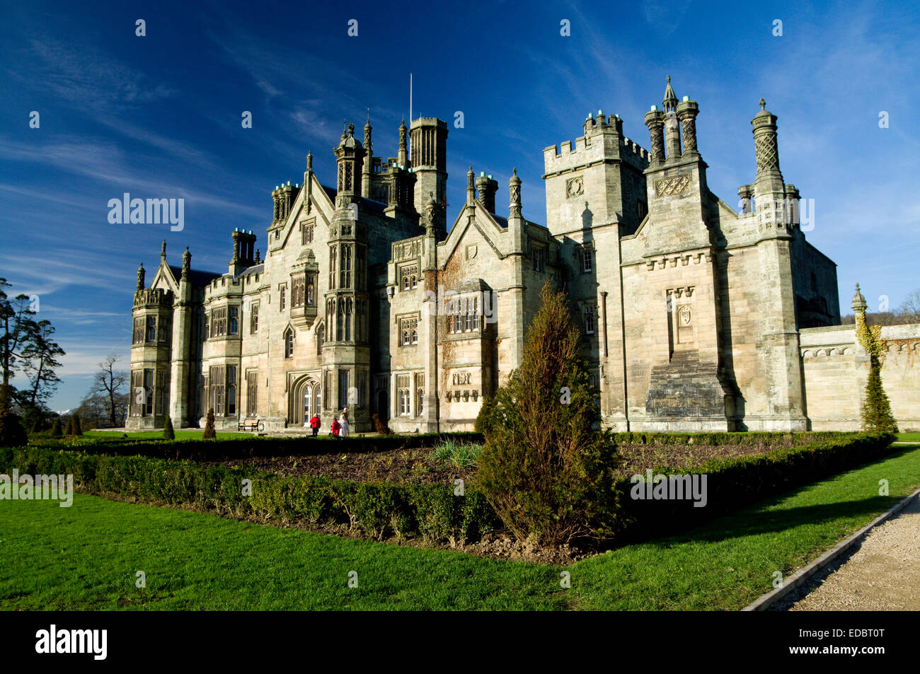 Margam Manor, Victorian Manor House, Port Talbot, South Wales Stock ...