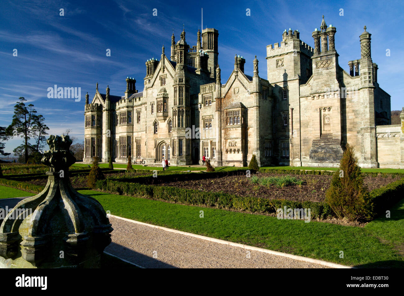 Margam Manor, Victorian Manor House, Port Talbot, South Wales Stock ...