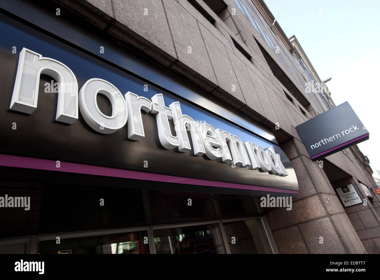 Exterior of a Northern Rock branch Stock Photo - Alamy