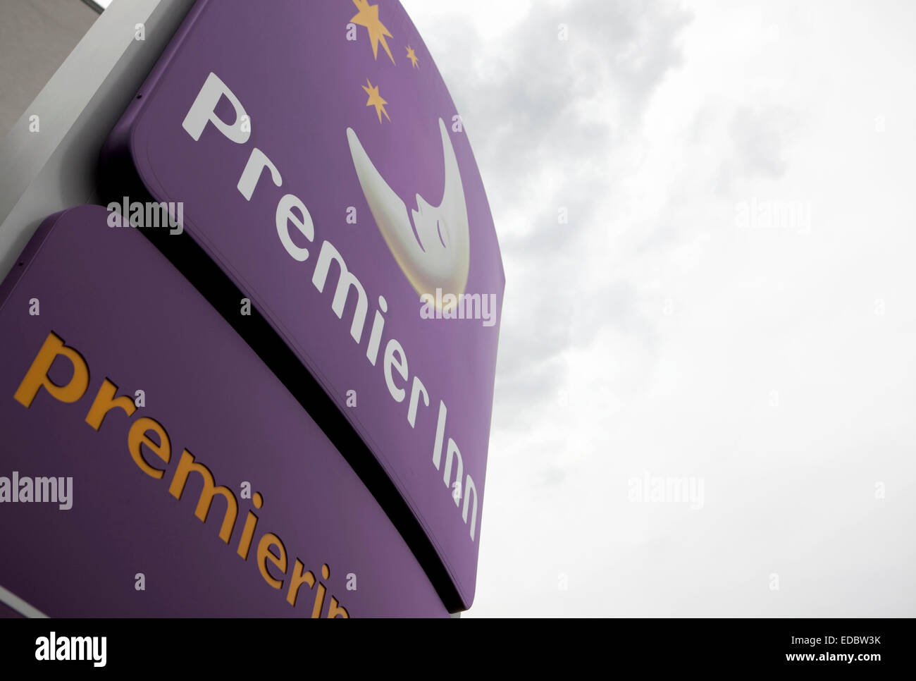 Illustrative image of a Premier Inn Hotel, Cambridge Stock Photo - Alamy