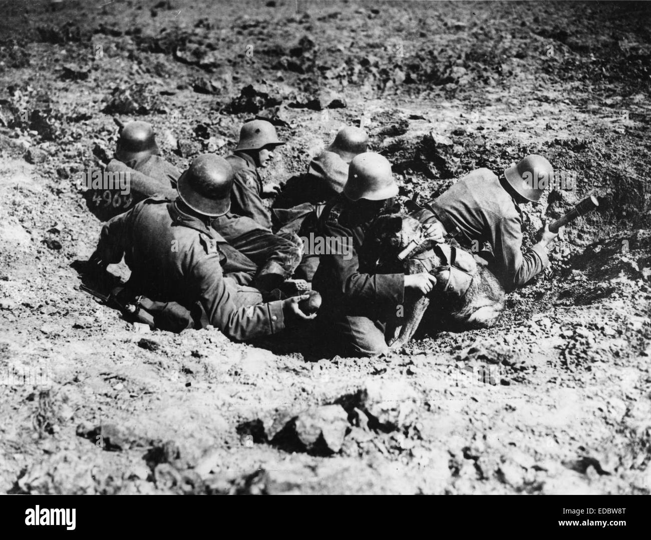 Western Front, Germany - France, 1916 Stock Photo - Alamy