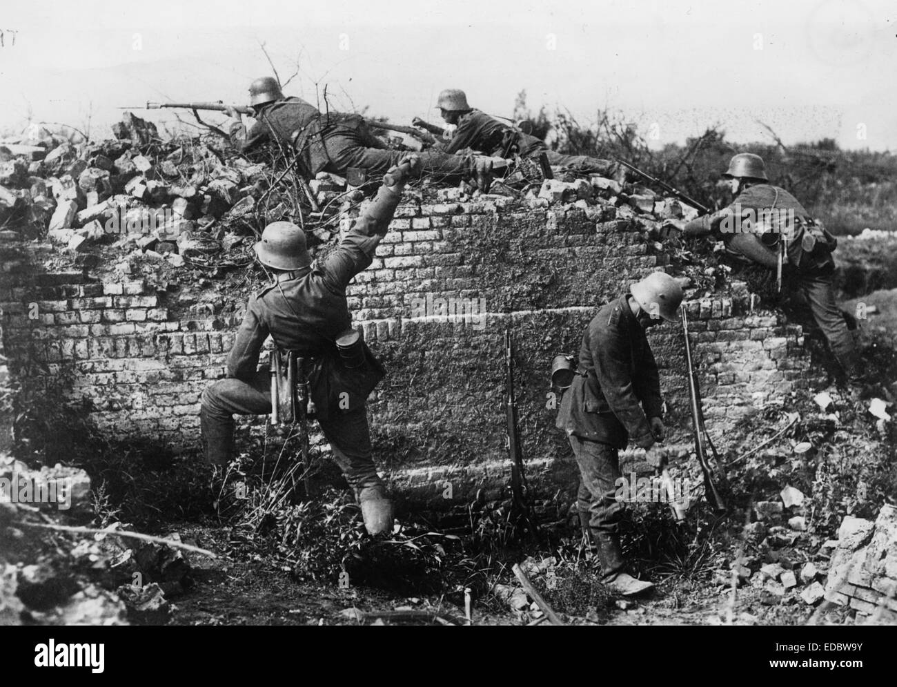 Western Front, Germany - France, 1916 Stock Photo - Alamy