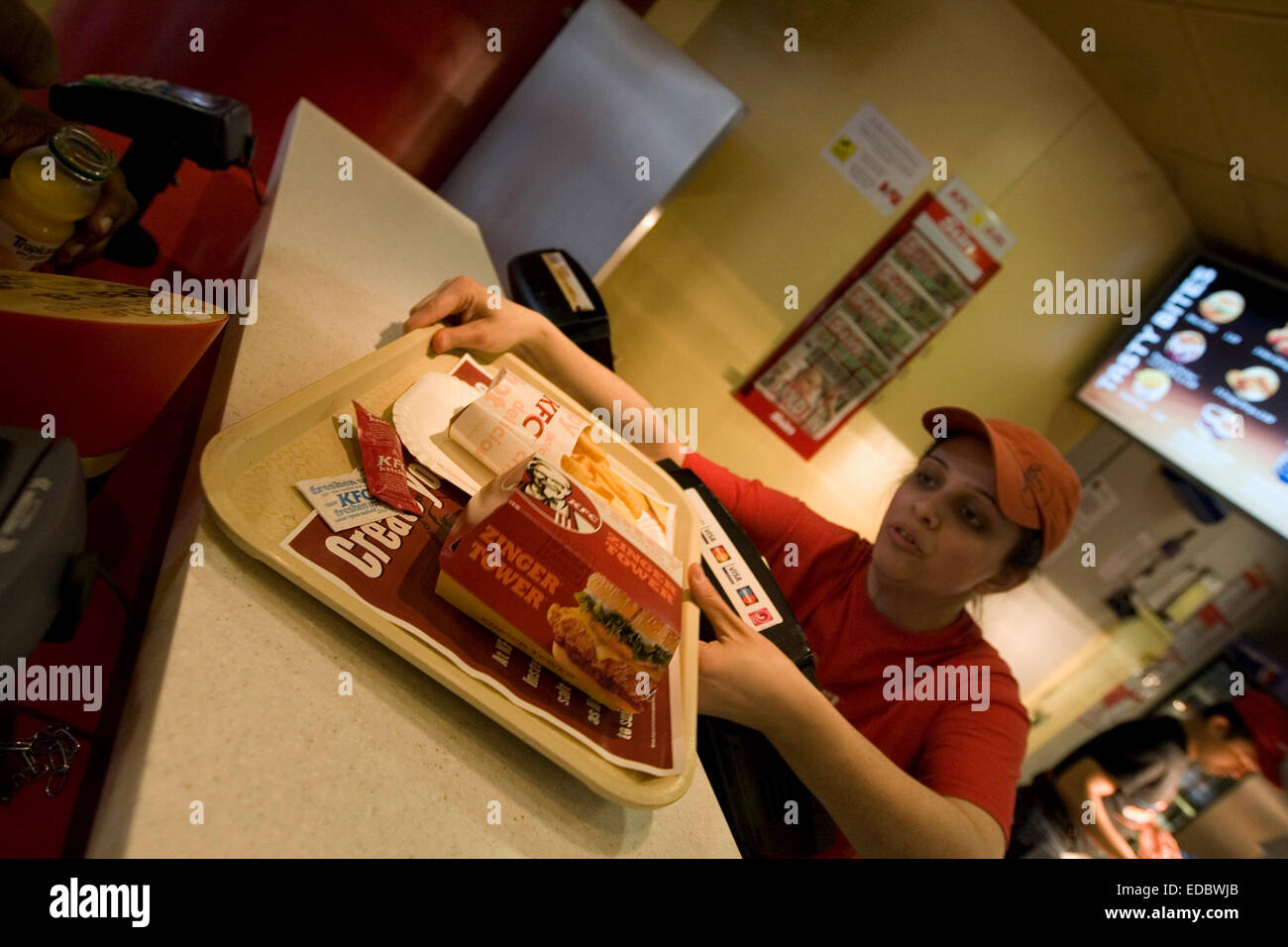 Kfc chicken chips hi-res stock photography and images - Alamy