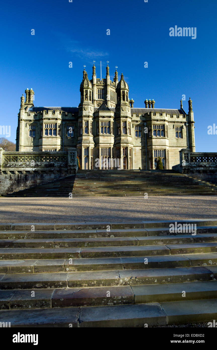 Margam Manor, Victorian Manor House, Port Talbot, South Wales Stock ...