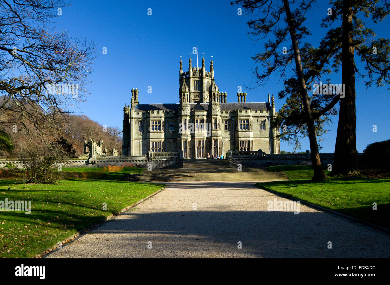 Margam Manor, Victorian Manor House, Port Talbot, South Wales Stock ...