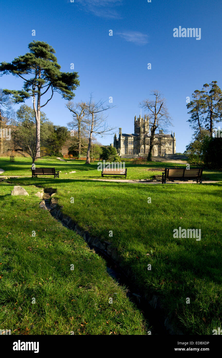Margam Manor, Victorian Manor House, Port Talbot, South Wales Stock ...