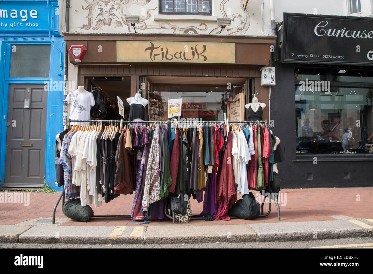 Tribalik Clothes Shop; Brighton; UK Stock Photo - Alamy