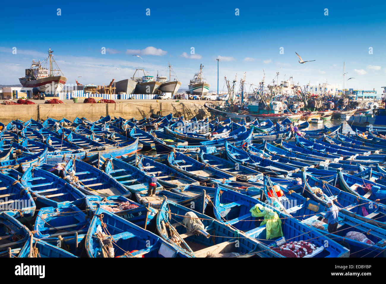 Essaouira - Magador port, Marrakech, Morocco Stock Photo - Alamy