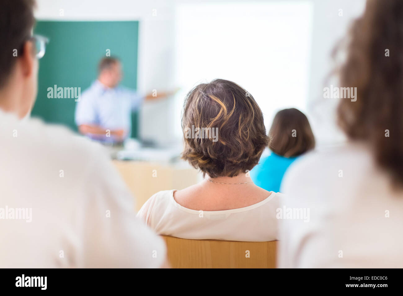 Lecturer at university Stock Photo - Alamy