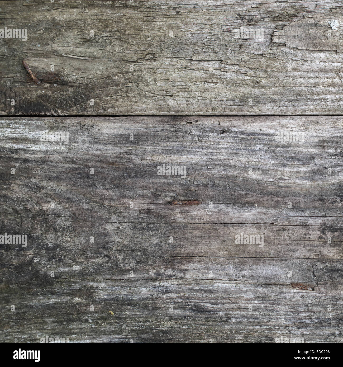 Texture of old wooden planks. Top view Stock Photo - Alamy