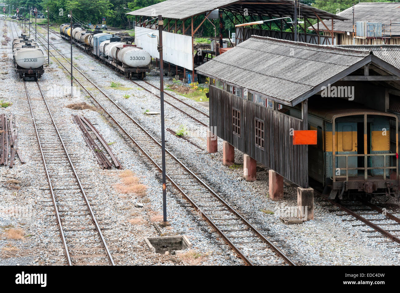 Railway goods yard hi-res stock photography and images - Alamy