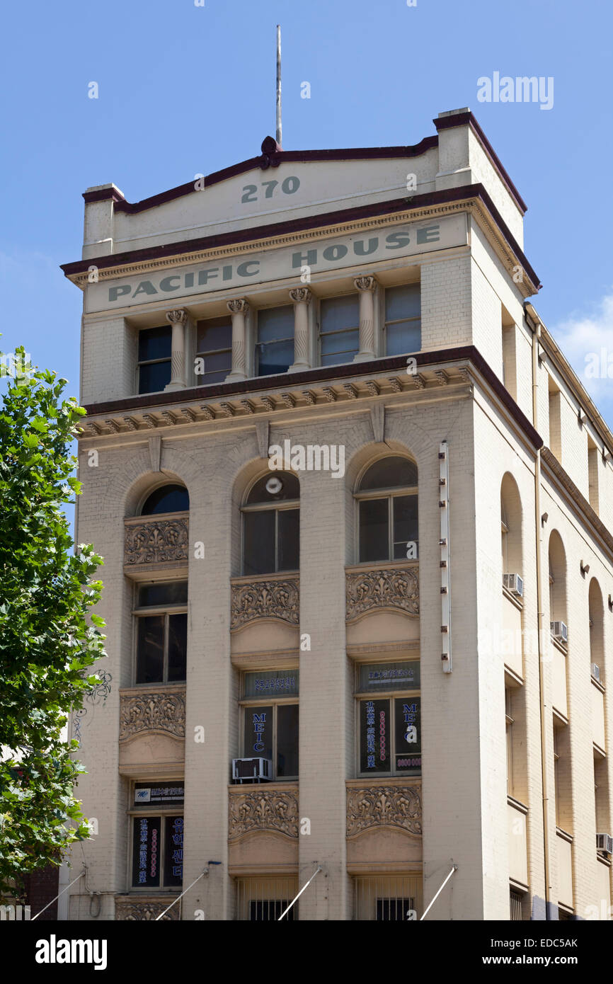 Pacific House in Melbourne, Australia Stock Photo - Alamy