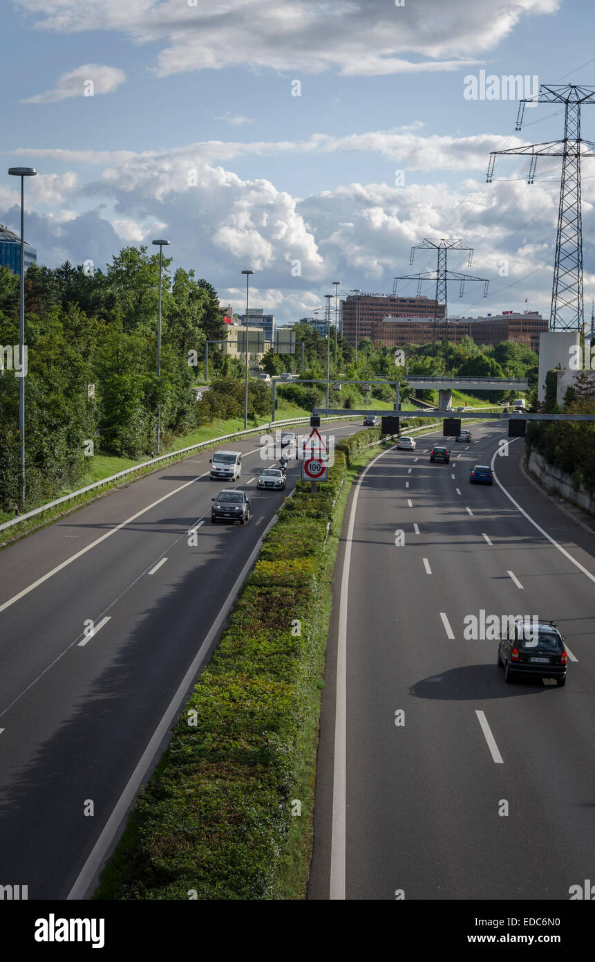 Geneva traffic sign hi-res stock photography and images - Alamy