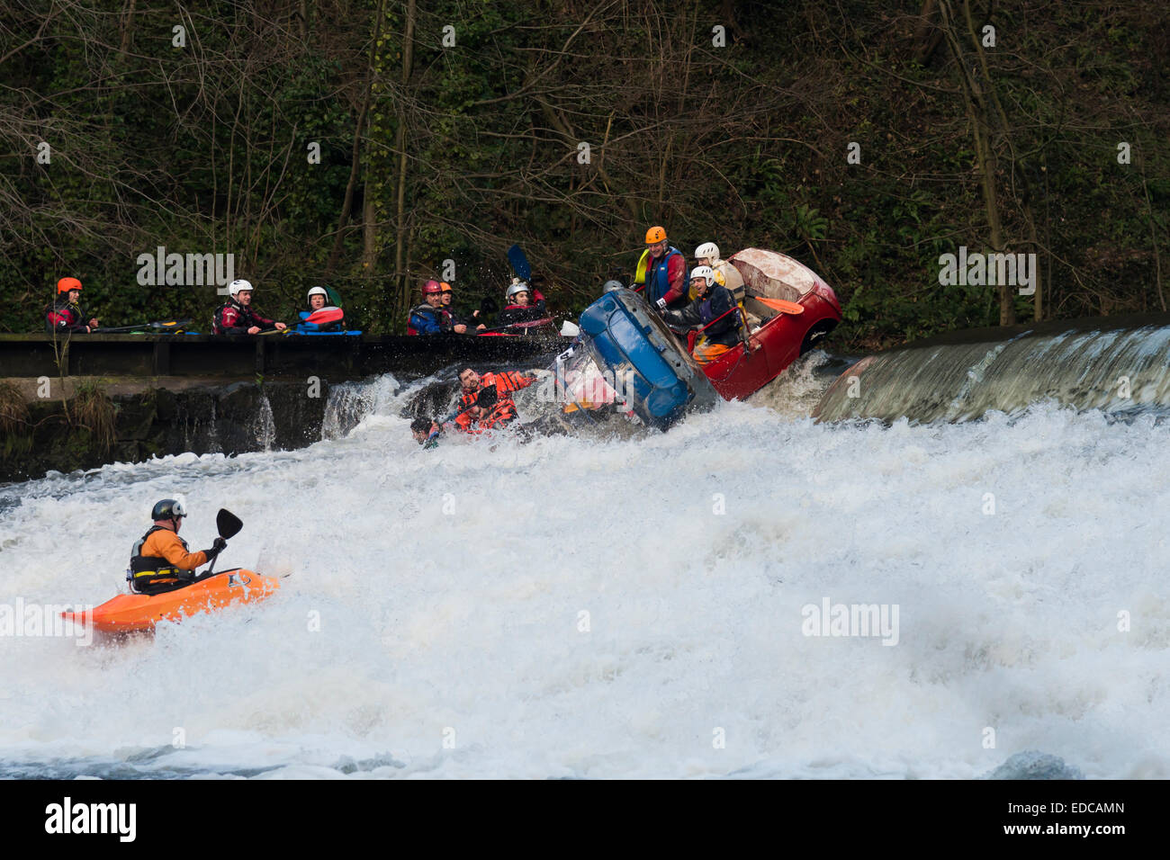 Matlock Raft Race High Resolution Stock Photography and Images - Alamy