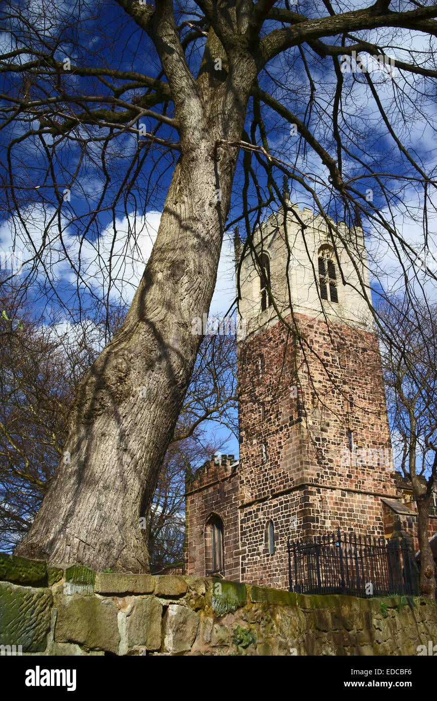 UK,South Yorkshire,Treeton,St Helens Church Stock Photo - Alamy