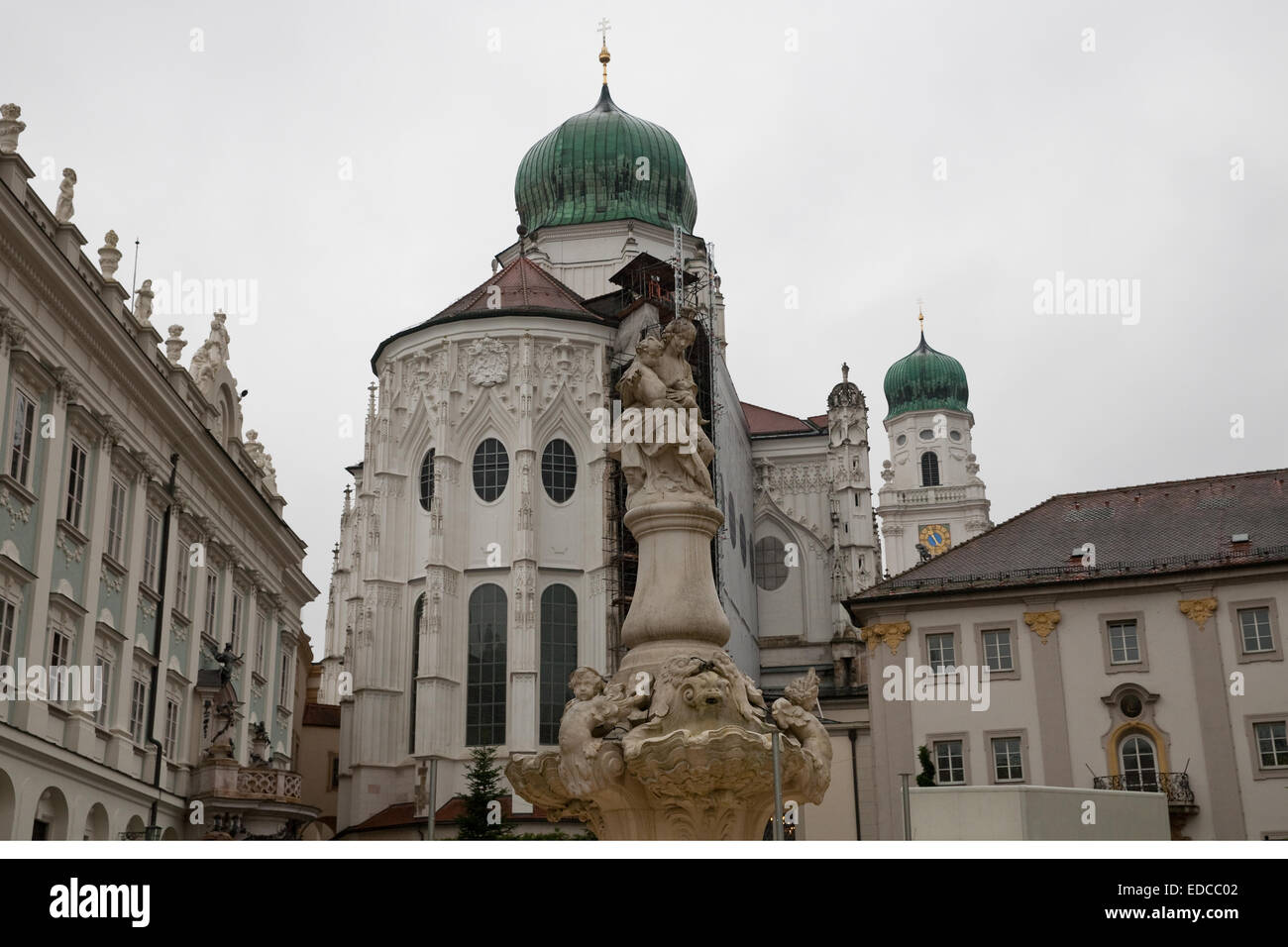 St Stephens Cathedral in Passau Germany Stock Photo - Alamy