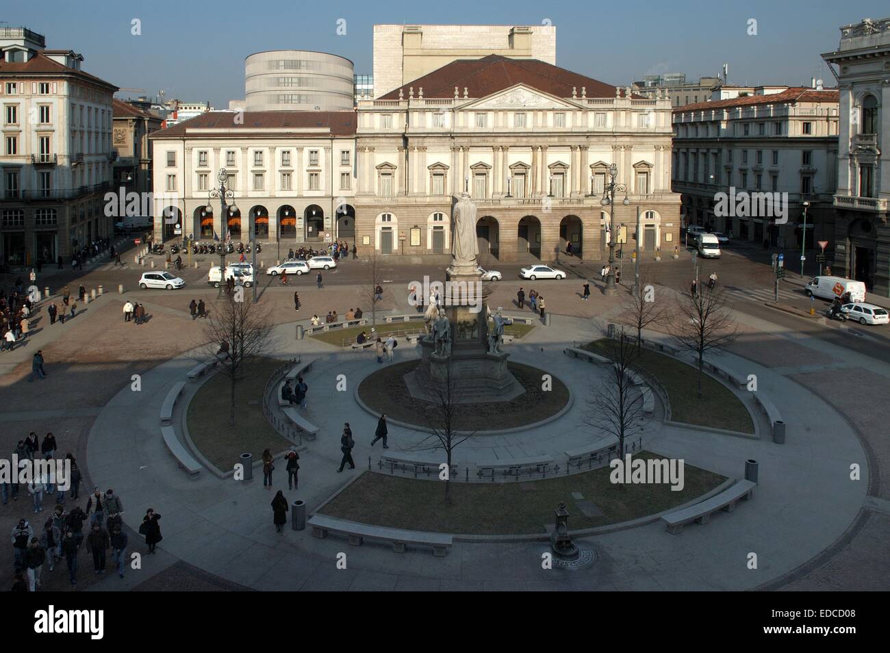 Milan, Italy, the alla Scala theater Stock Photo - Alamy