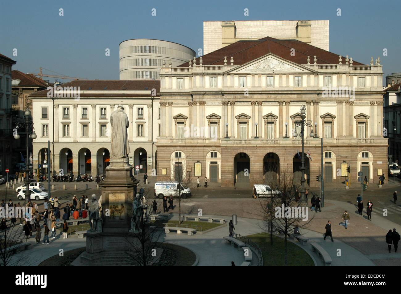 Milan, Italy, the alla Scala theater Stock Photo - Alamy