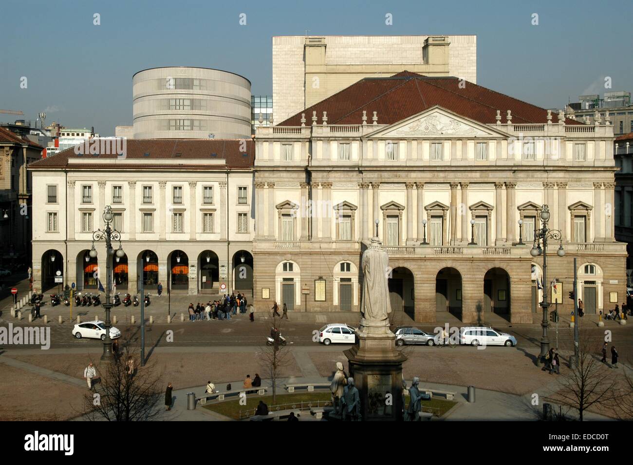 Milan, Italy, the alla Scala theater Stock Photo - Alamy