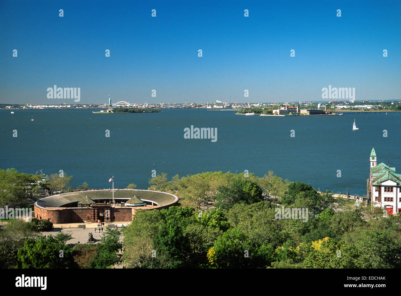 Sandstone fort in battery park hi-res stock photography and images - Alamy