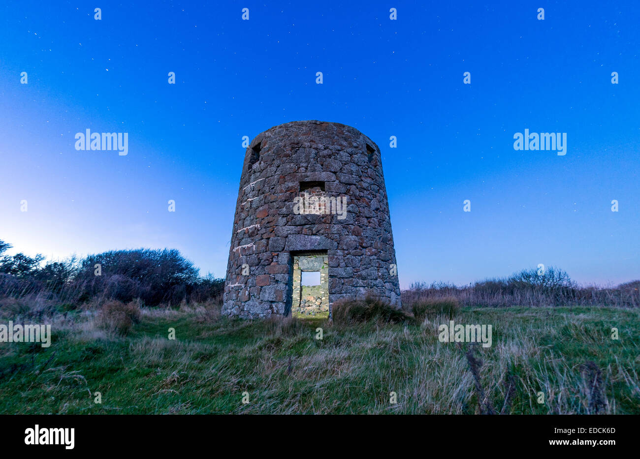 Windmill Farm on the Lizard Penninsula in Southwest Cornwall Stock ...