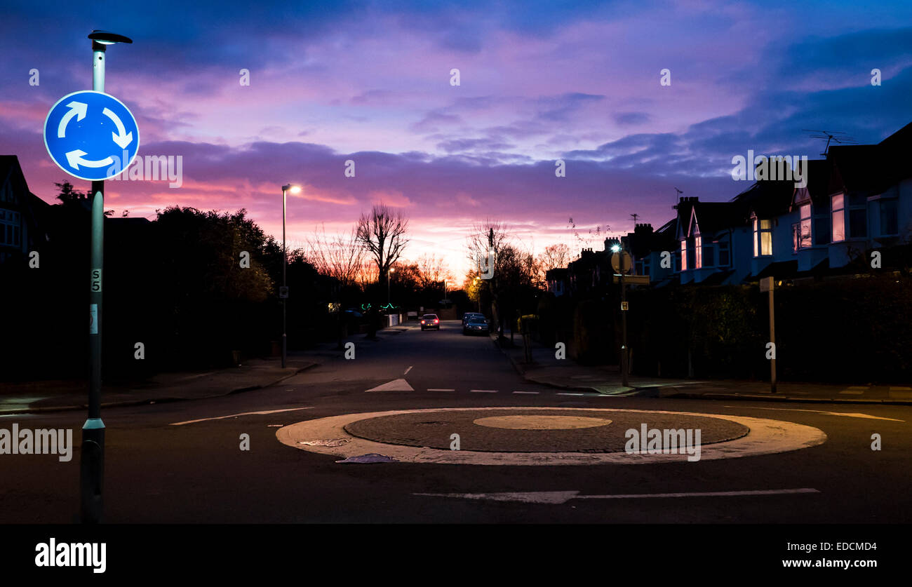 Uk roundabout hi-res stock photography and images - Alamy