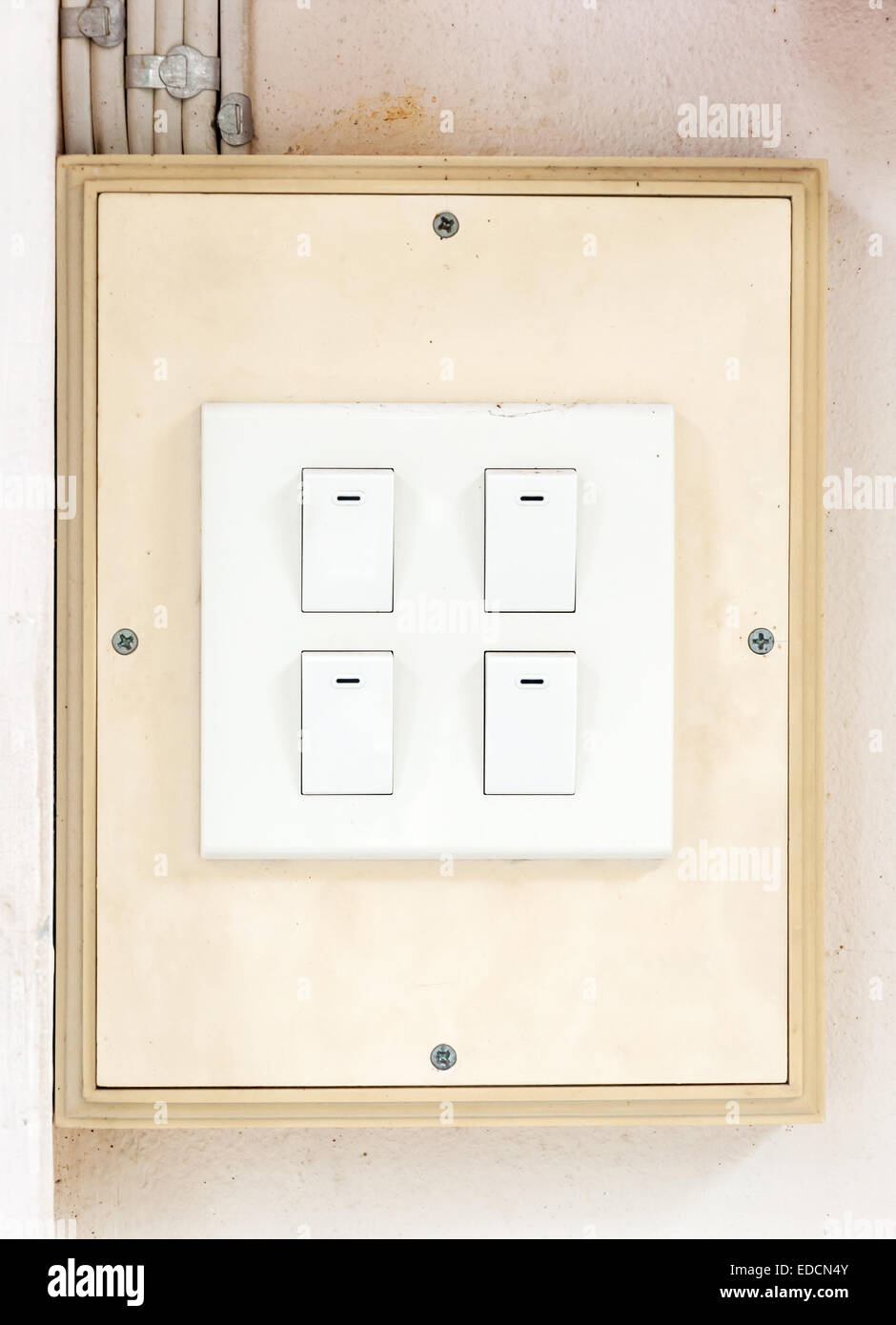 Old electrical switch room hi-res stock photography and images - Alamy