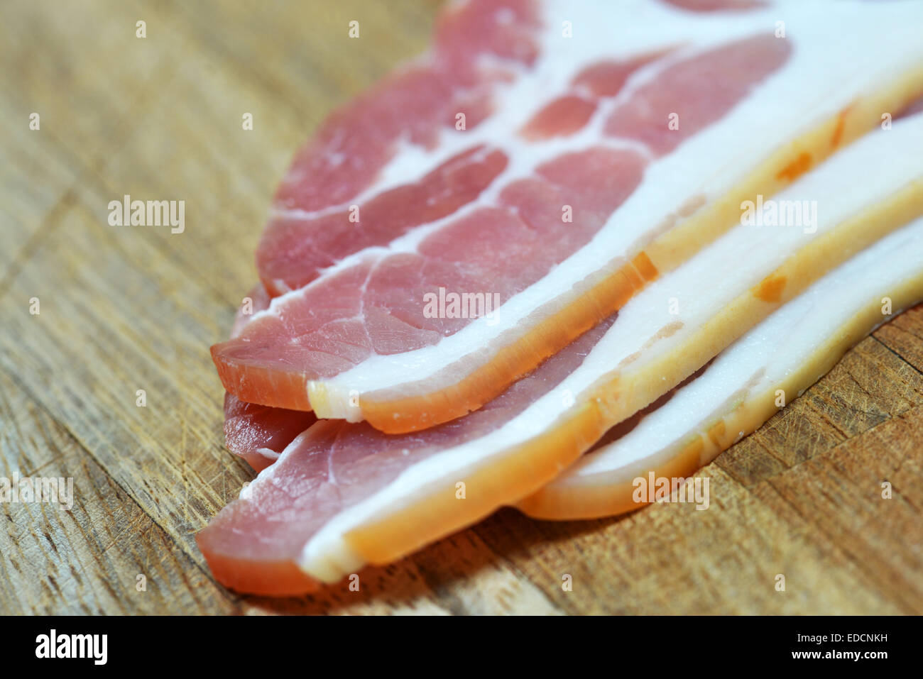 Smoked bacon rashers hi-res stock photography and images - Alamy