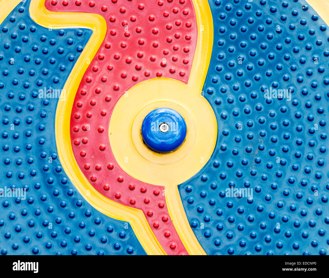 Colorful circle toy in the playground of kindergarten Stock Photo - Alamy
