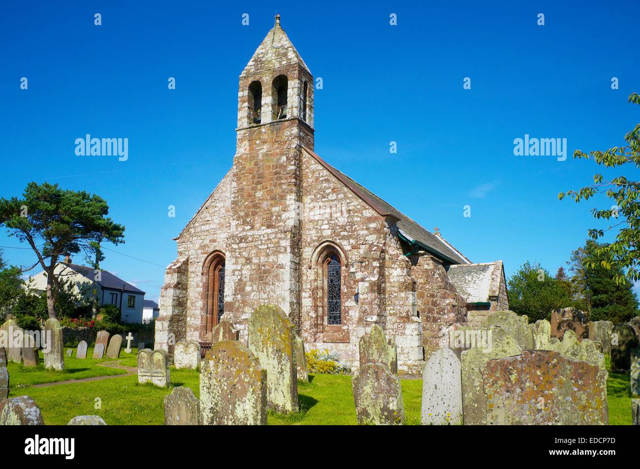 St Michael's Church, Bowness-on-Solway, Solway Coast, Cumbria, England ...