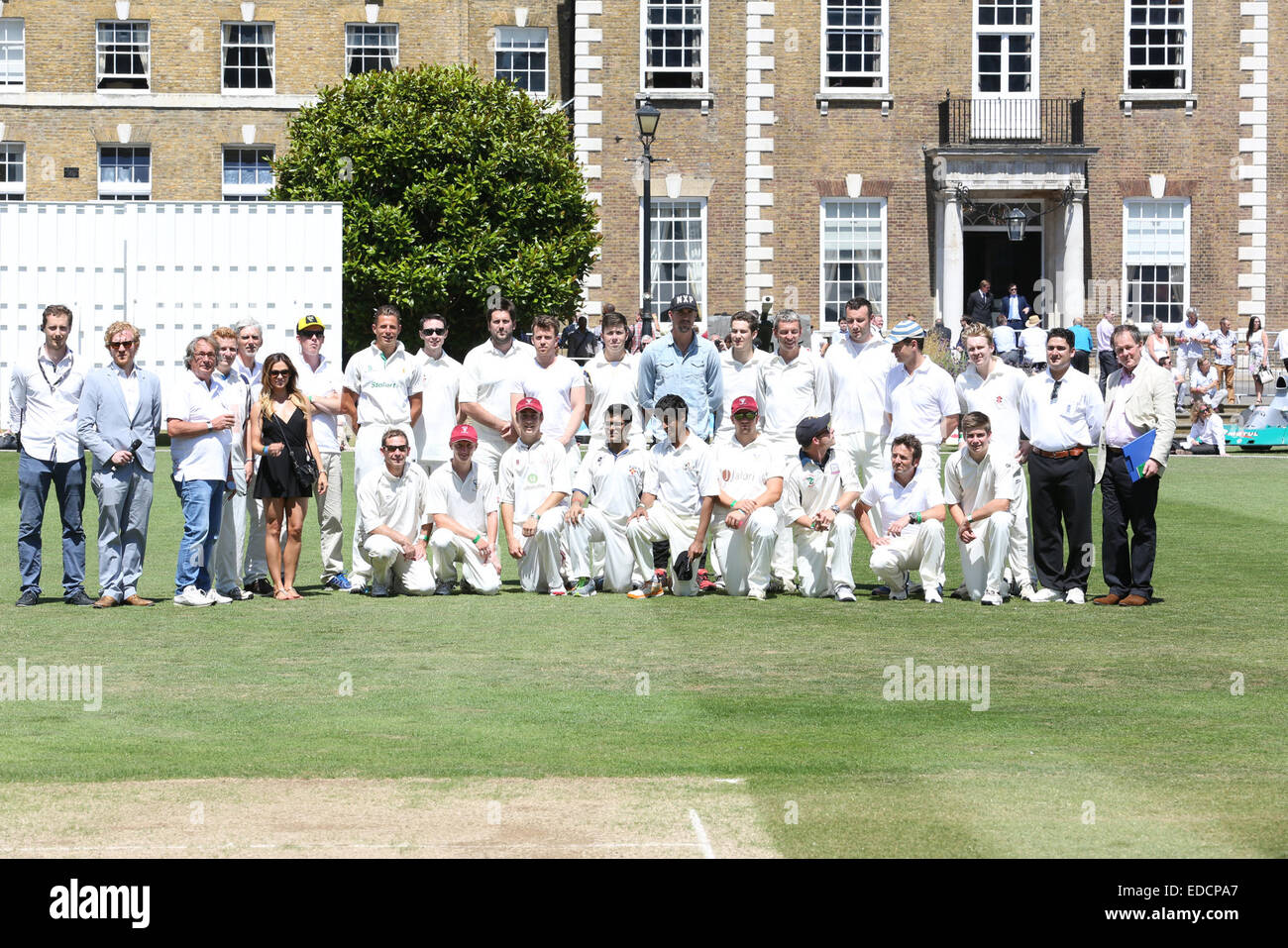 Race Week London Charity Cricket match held at the Honourable Artillery ...