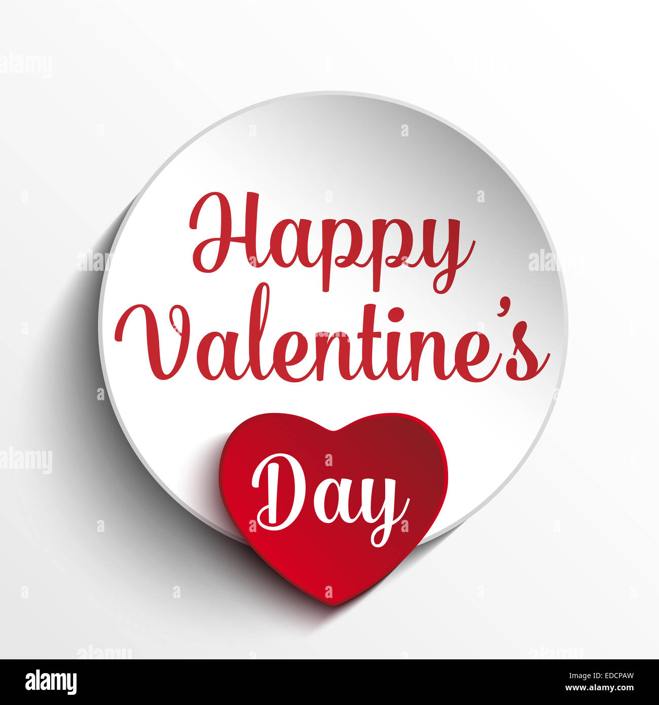 Vector - Valentine Day I Love you Heart Stock Photo - Alamy