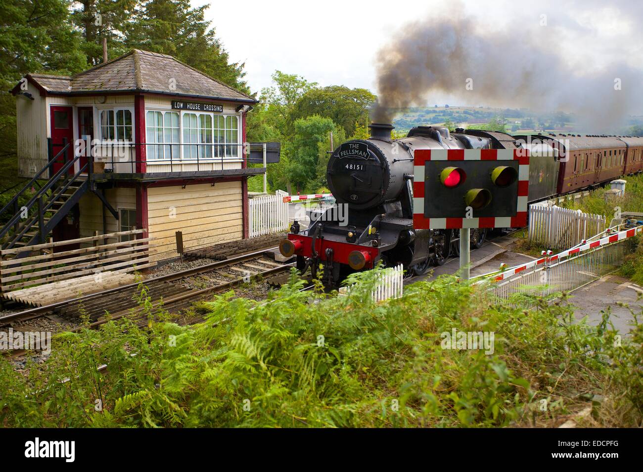 Stanier Class 8F, steam train. Low House Crossing Armathwaite Eden ...