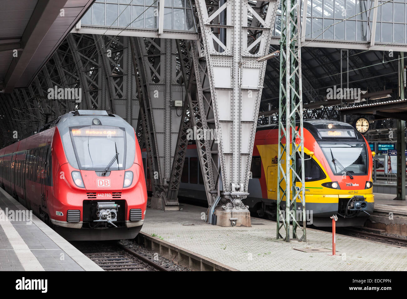 Inside train station hi-res stock photography and images - Alamy