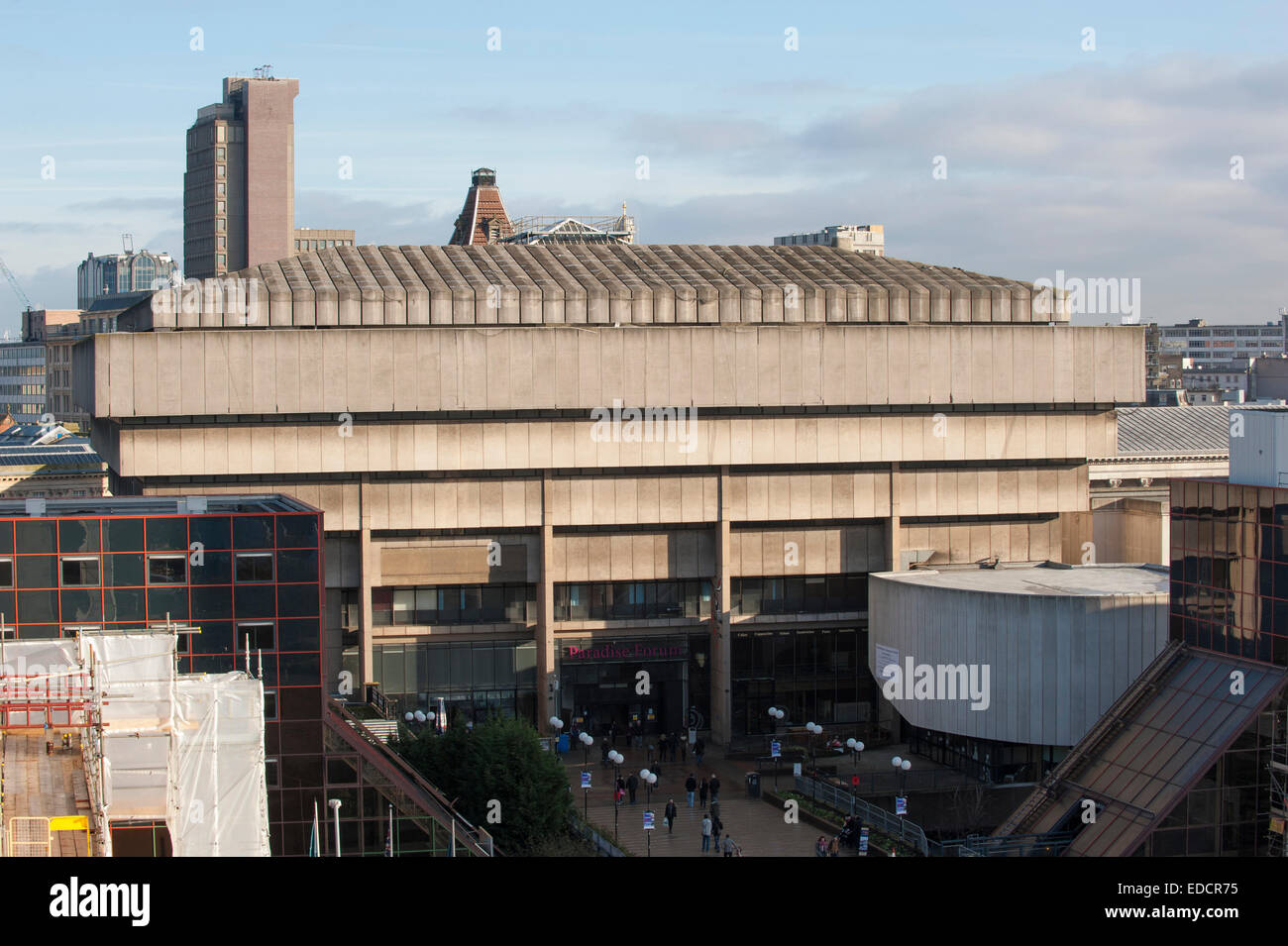 Icon of Brutalist architecture, Birmingham Central Library and Paradise ...