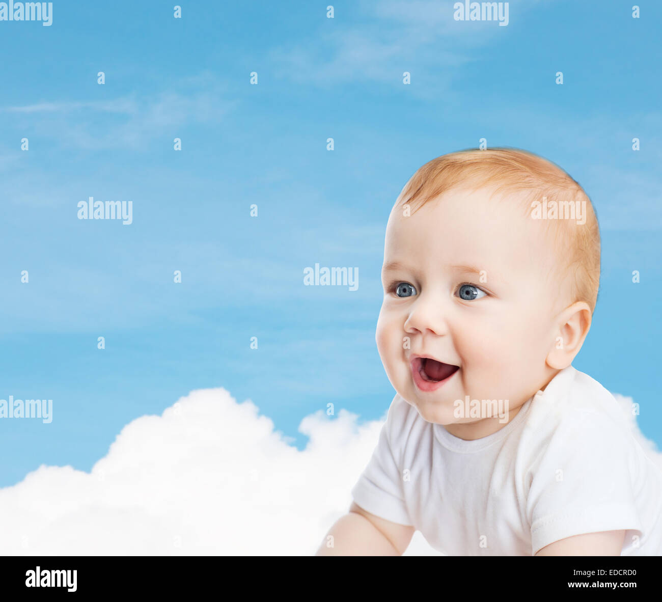 smiling little baby Stock Photo - Alamy