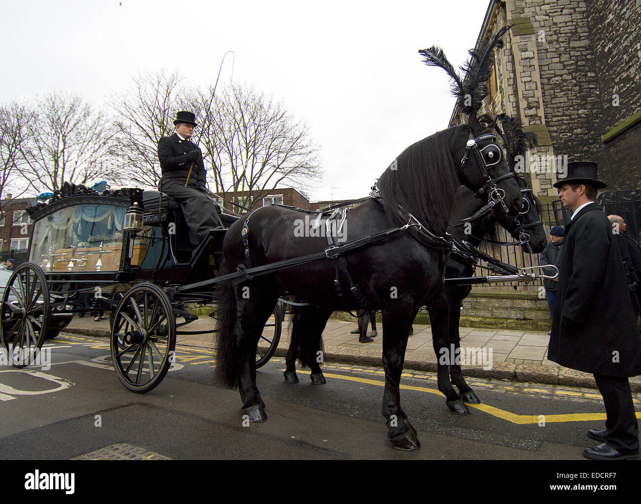 A funeral was made a bit more memorable with an ornate Victorian-style ...