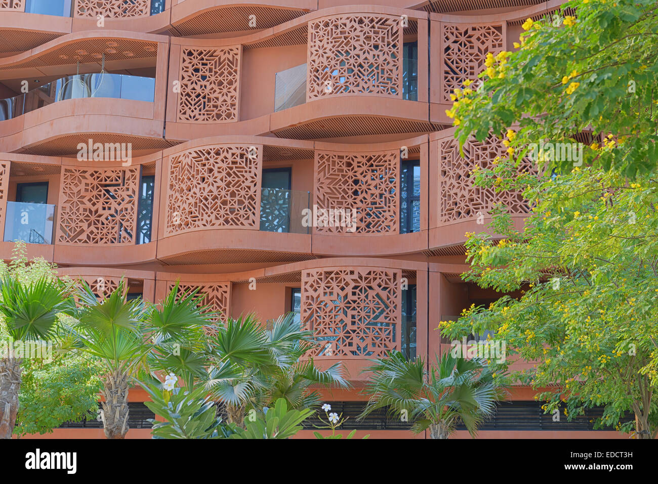 Masdar city solar panels hi-res stock photography and images - Alamy
