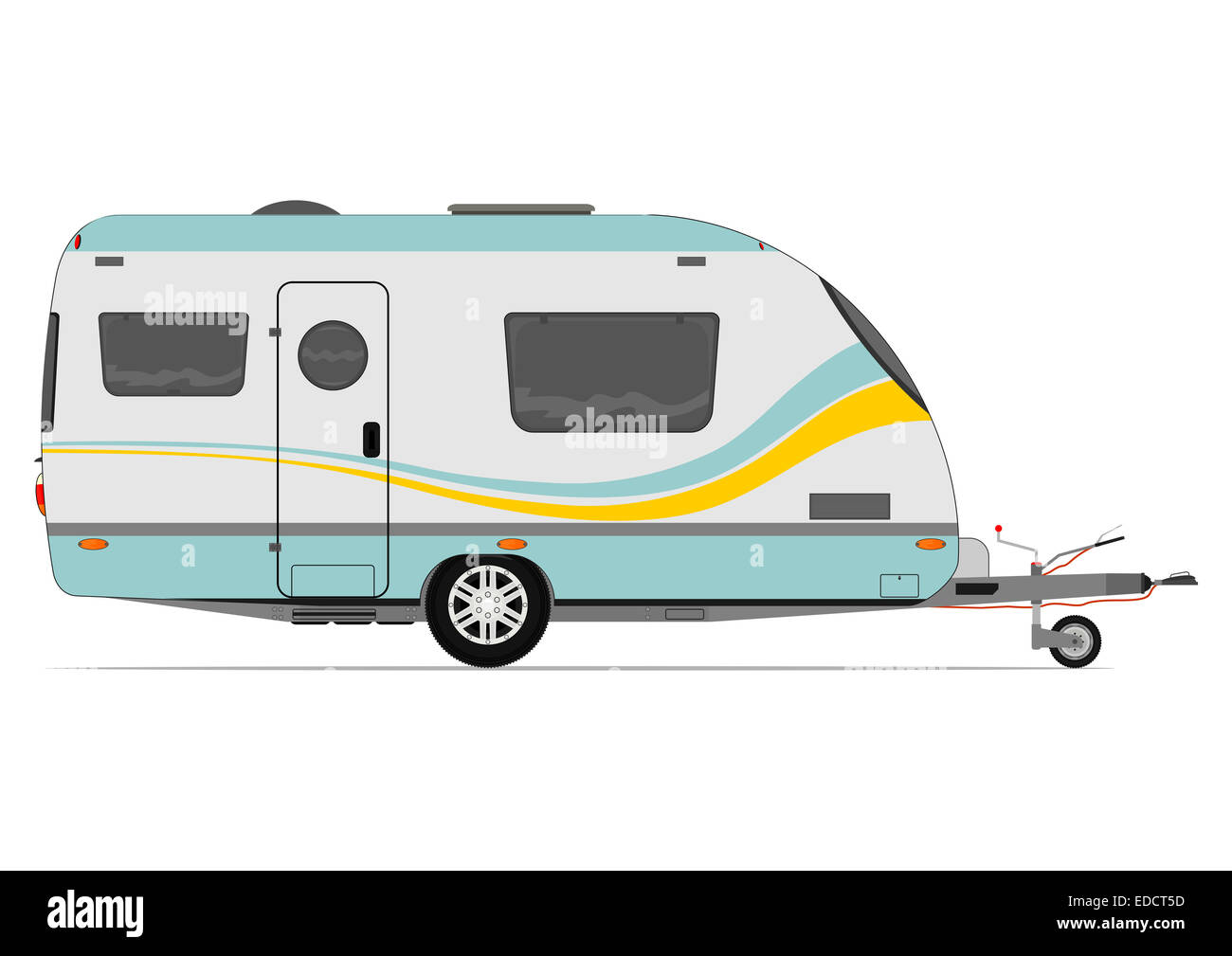 Caravan Cut Out Stock Images & Pictures - Alamy