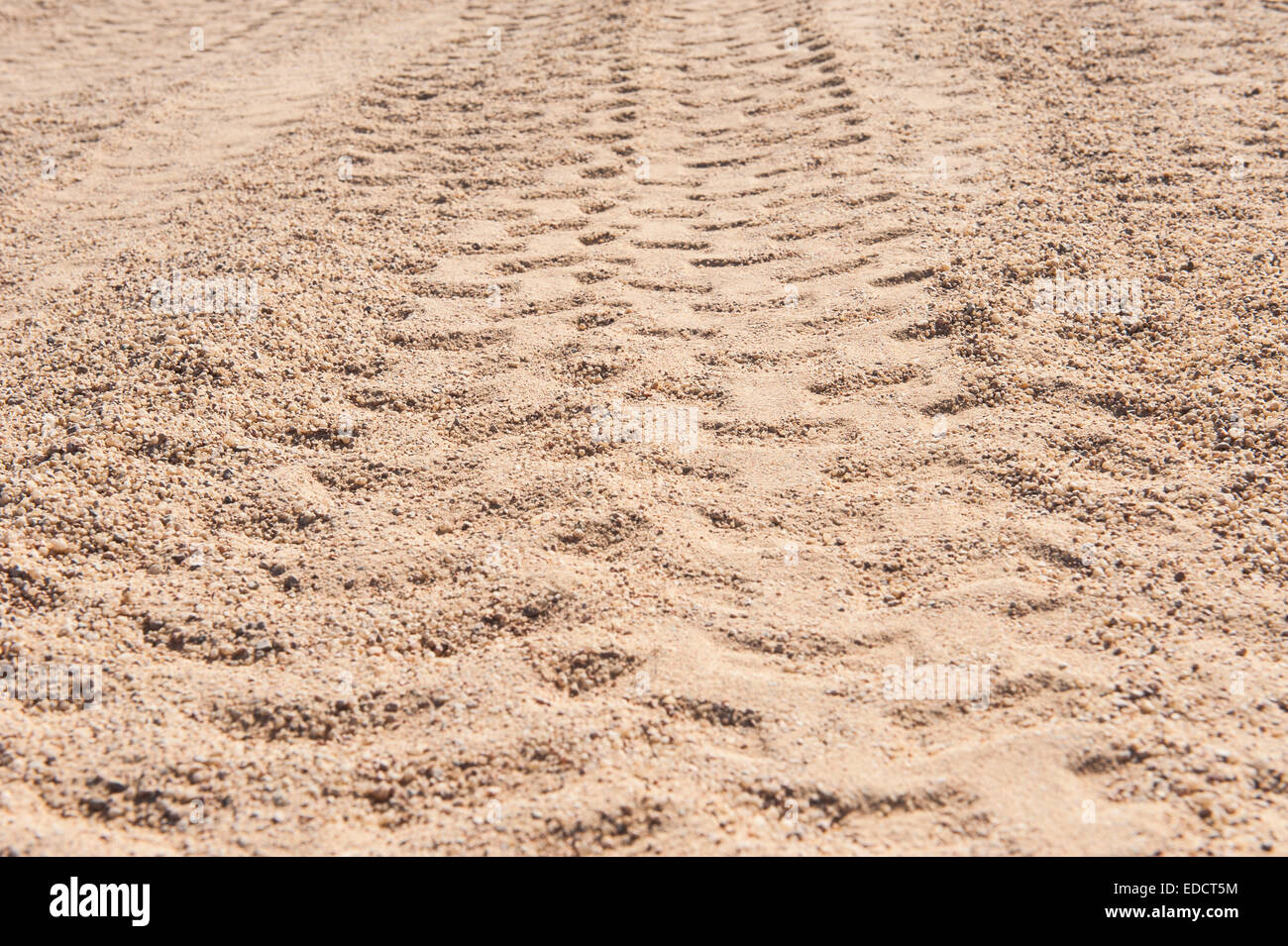 Closeup abstract detail of 4x4 off road tyre tracks going trough a ...