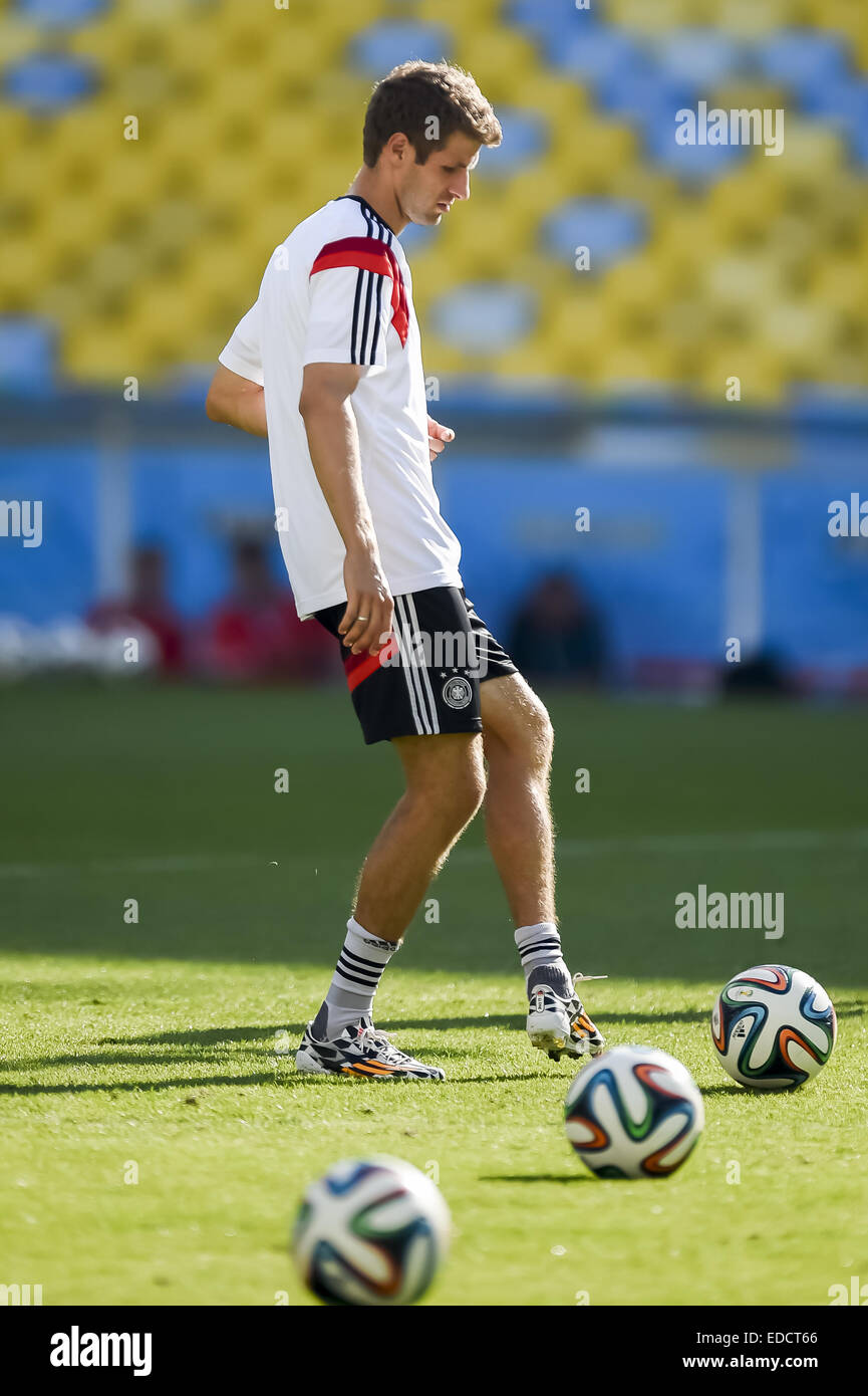 2014 FIFA World Cup - Germany Training Featuring: Thomas Muller,Thomas ...